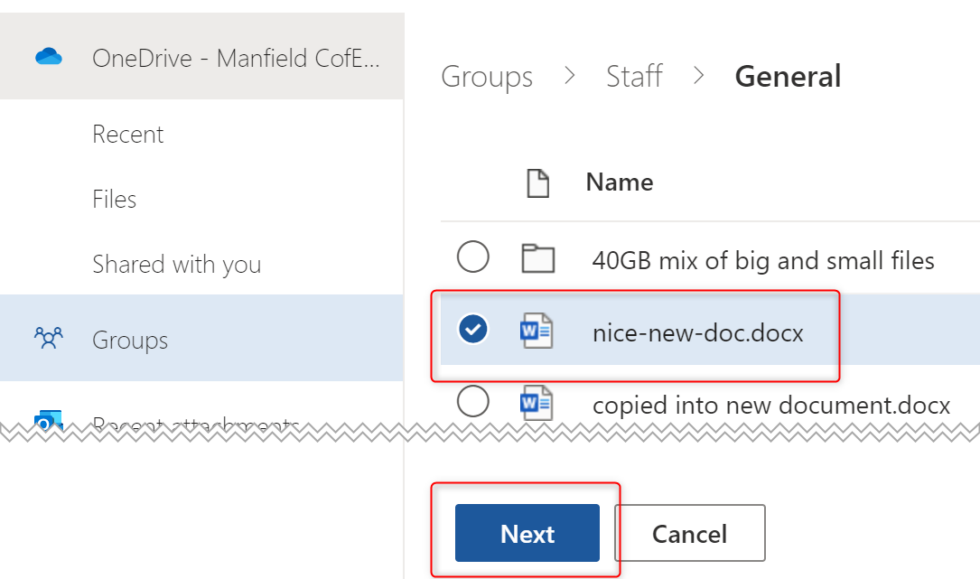 Attaching a file in Outlook on the web - NYES Digital